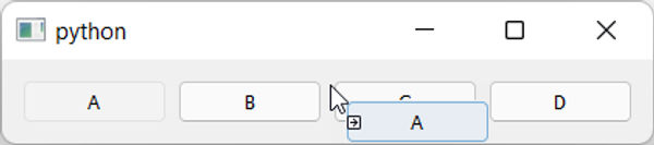 Drag And Drop Widgets In Pyside6 With This Drop In Sortable Widget