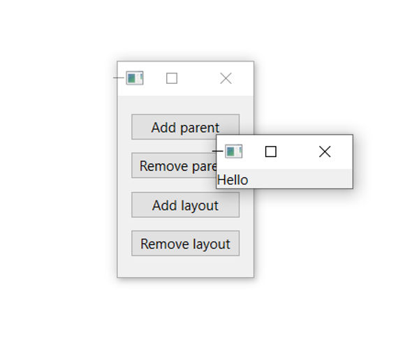 Pyqt Widgets Appearing As Separate Floating Windows