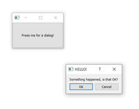 PyQt5 Dialogs and Alerts - QMessageBox, QDialog, Custom Dialogs