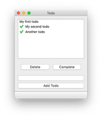 Using the PyQt6 ModelView Architecture to build a simple Todo app