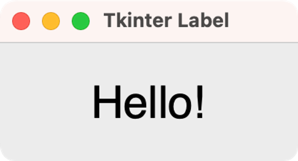 Basic Widgets in Tkinter