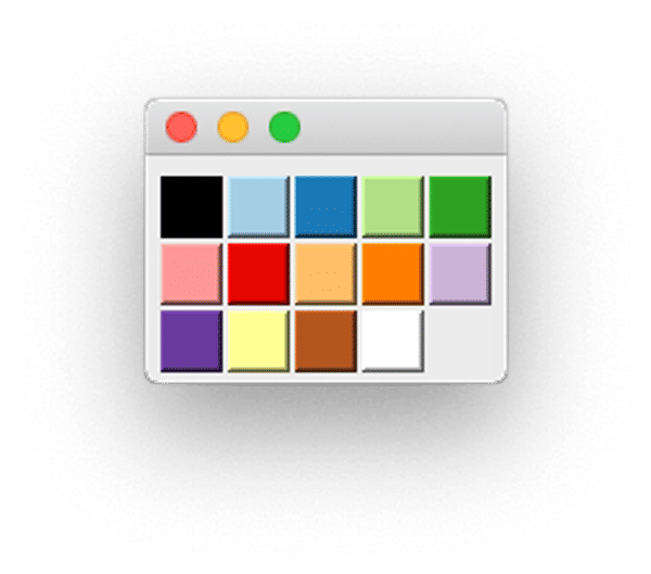 Colour Palette, a custom PyQt5/PySide2 widget