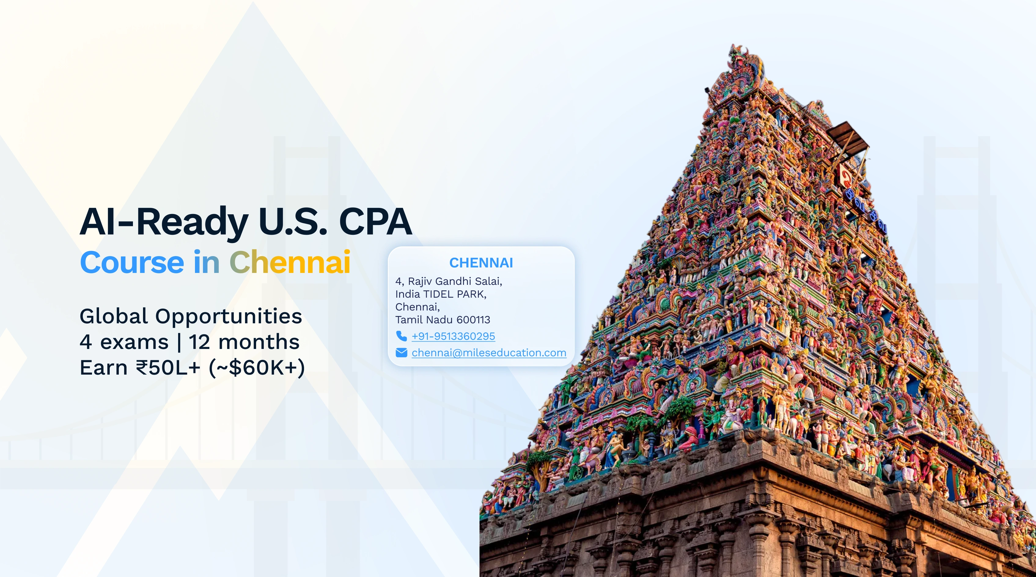 Best US CPA Course in Chennai | Join Miles Institute