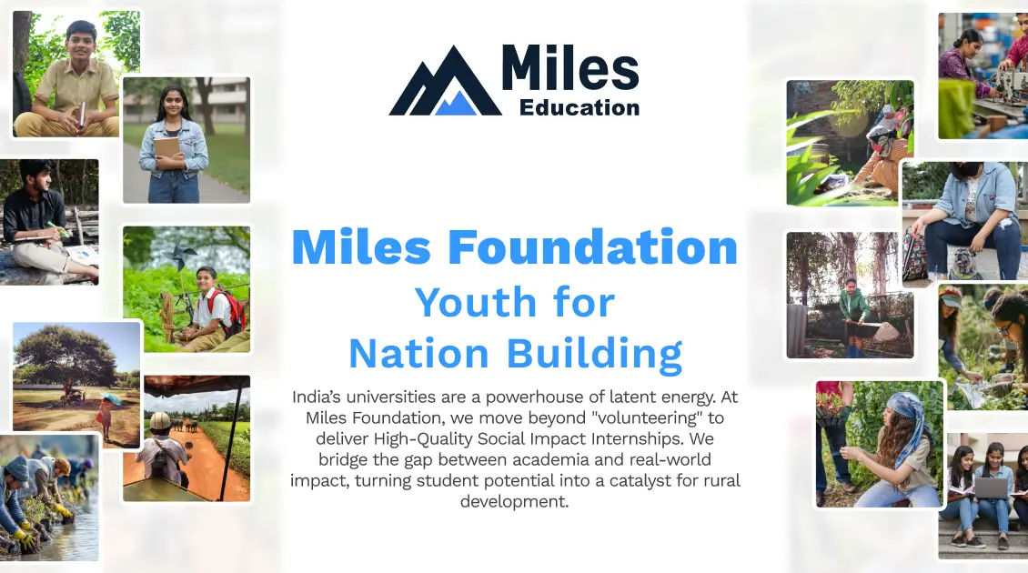 Miles Foundation | Youth for Nation-Building & Social Impact Internships