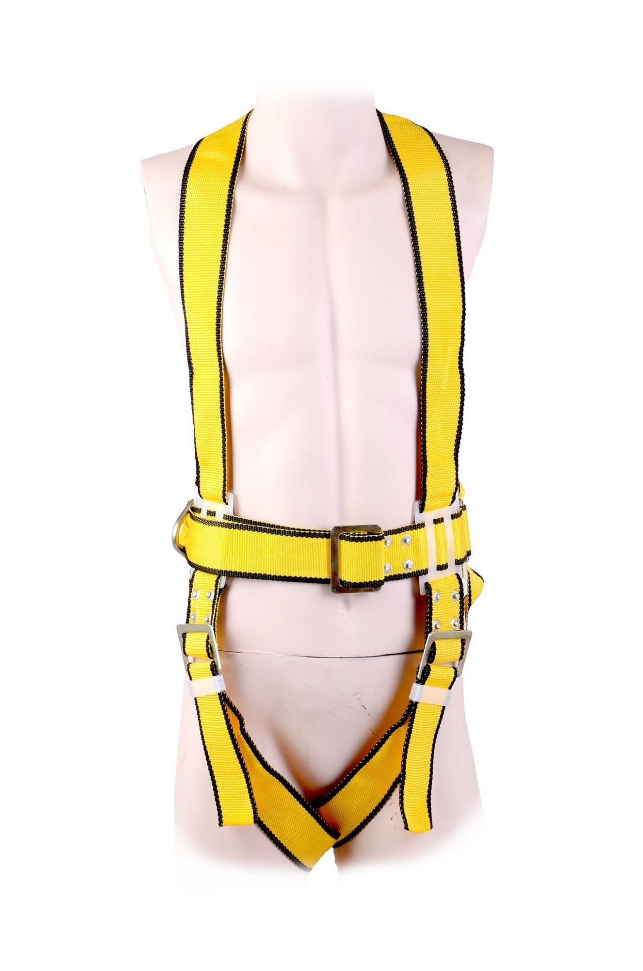Buy 3D Fall Arrest Work Positioning Full Body Safety Harness Online in ...