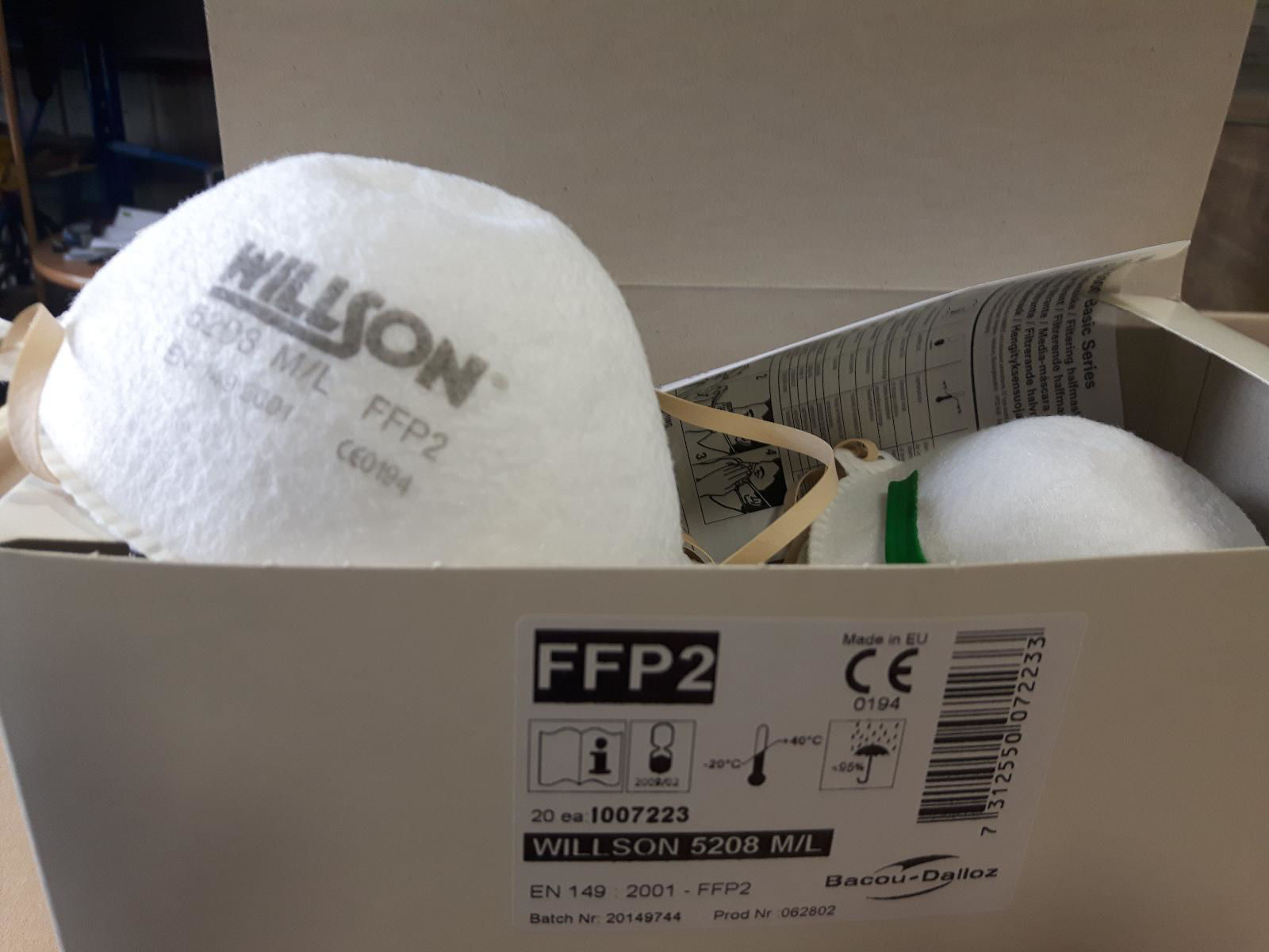 Buy Willson N95 Respirator Face Mask 5208 Online in Pakistan with Same ...