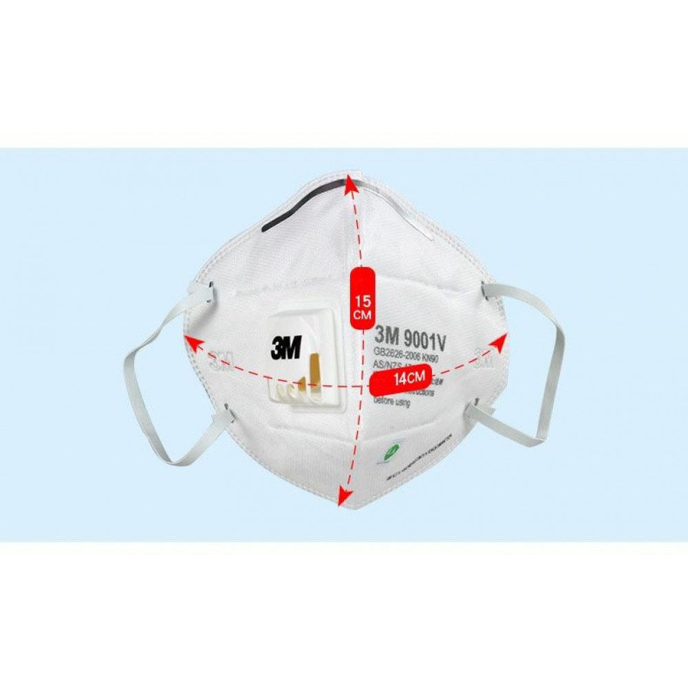 Buy 3M 9001V mask with filter Online in Pakistan with Same Day Shipping ...