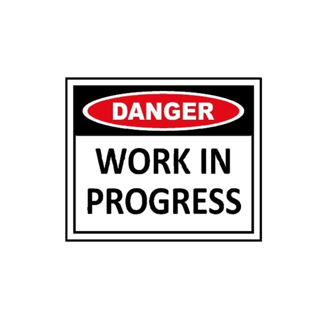 Buy CS-907 Danger work in progress sign Online in Pakistan with Same ...