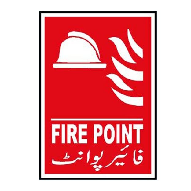 Buy Fire Point Sign Online in Pakistan with Same Day Shipping From MJS ...