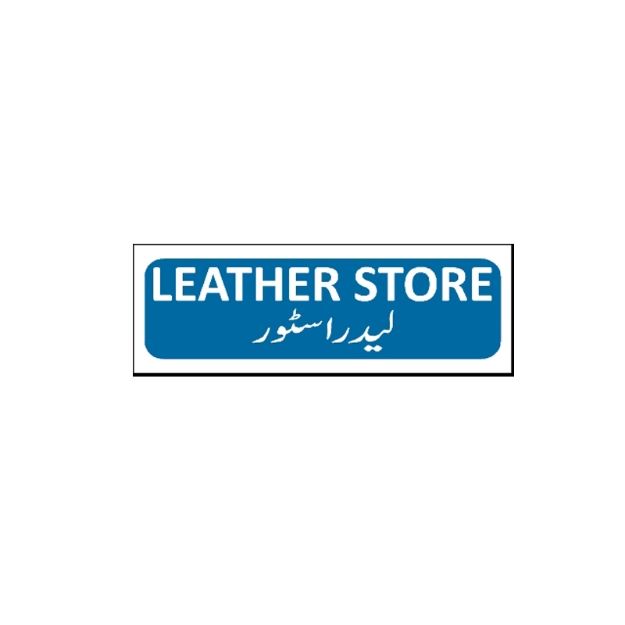 Buy MTS-100 Leather Store Sign Online in Pakistan with Same Day ...