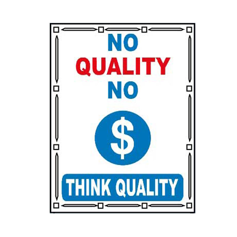 Buy MQCP-210 No Quality No Money Sign Online in Pakistan with Same Day ...