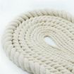 Buy Undyed Natural 100% Three Strands Twisted Strong Cotton Rope Online ...