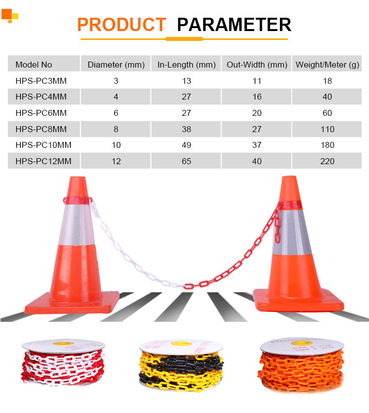 Buy Red & White Traffic Warning Plastic Chain Online in Pakistan with ...