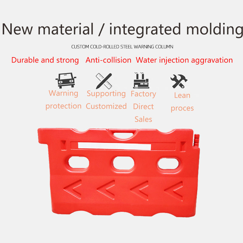 Buy Plastic Anti Collision Red Traffic Road Block Water Barrier Online ...