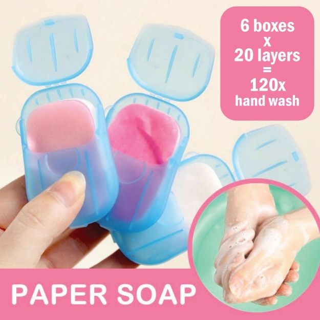 Buy 6397 Paper Soap 6pcs box Online in Pakistan with Same Day Shipping ...