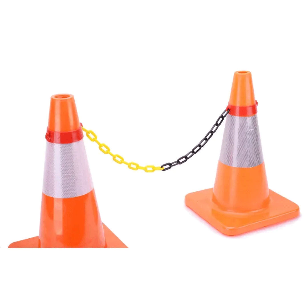 Buy Yellow & Black Traffic Warning Plastic Chain Online in Pakistan ...