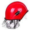 Buy American Style ABS Fire Fighting Fireman Helmet With Face Shield ...