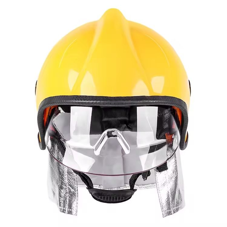 Buy American Style ABS Fire Fighting Fireman Helmet With Goggles Online ...