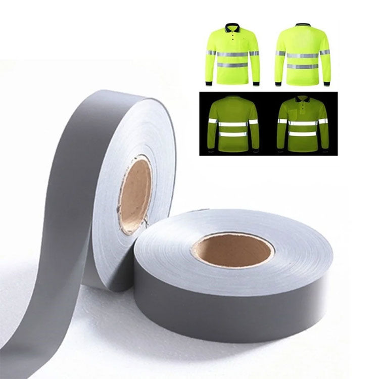 Buy High Visibility Polyester Silver Grey Reflective Tape Online in ...
