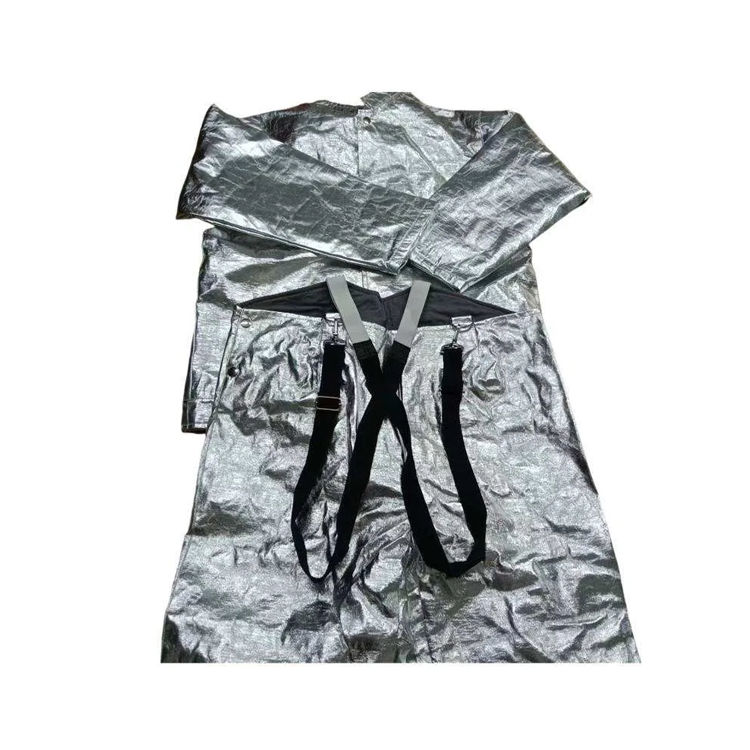 Buy Aluminized AS002 Silver Fire Proof and Flame Retardant multi layer ...