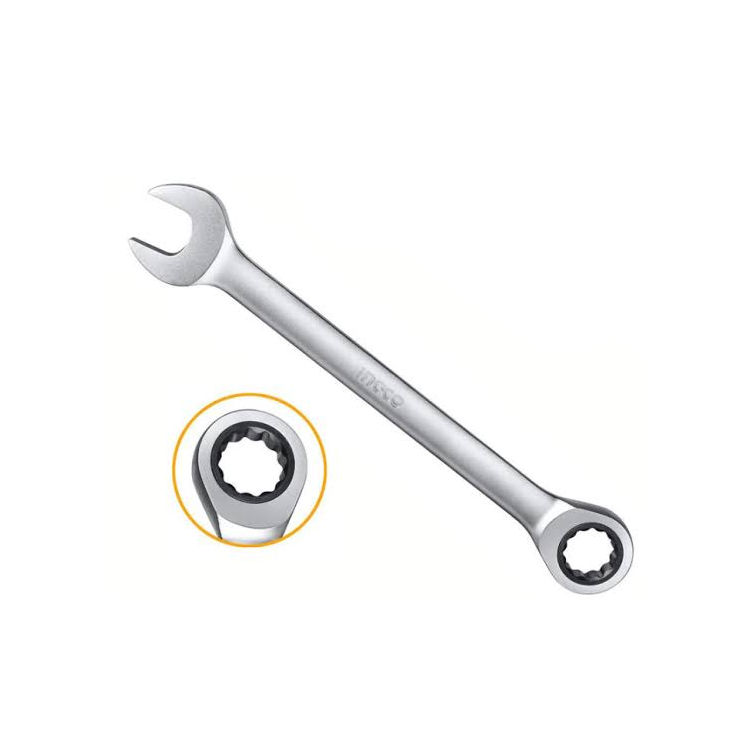 Buy Ingco HCSPAR171 17mm Cr-V Chromium Vanadium Steel Ratchet Spanner ...
