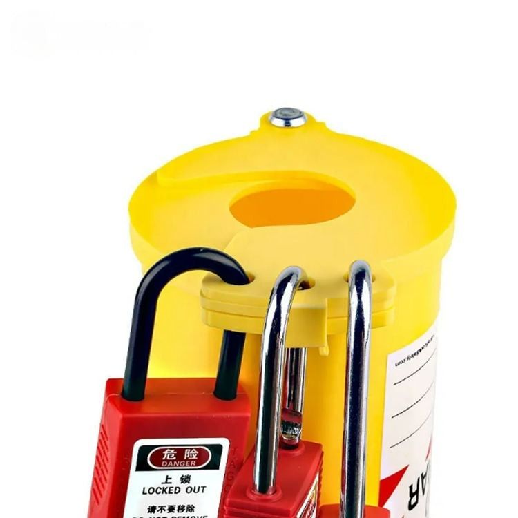 Pneumatic Gas Cylinder Lockout ABS Air Source Safety Device