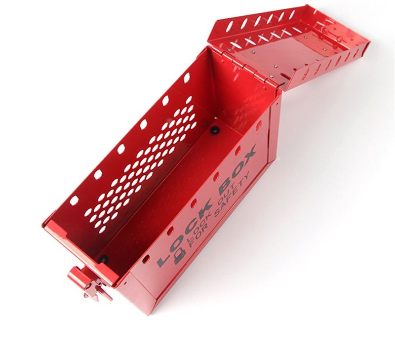Buy Heavy Duty Steel Safety Lockout Red Box Online in Pakistan with ...