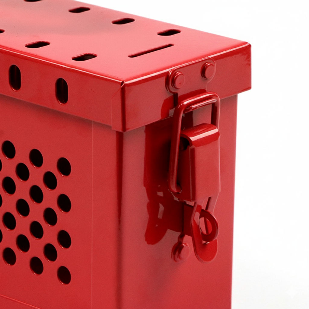Buy Heavy Duty Steel Safety Lockout Red Box Online in Pakistan with ...