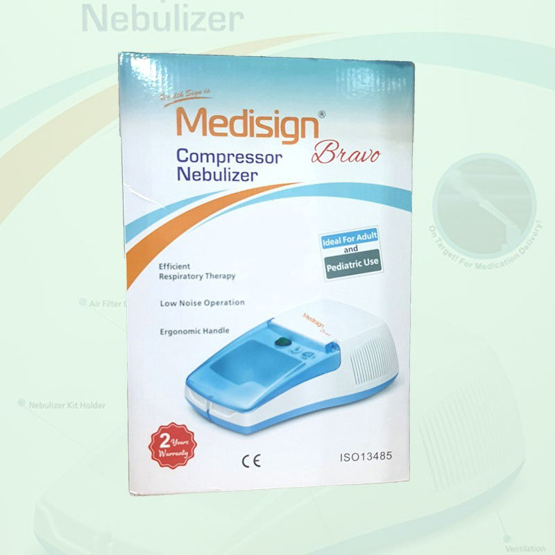 Buy Medisign Bravo Compressor Nebulizer Machine Efficient and Quiet ...