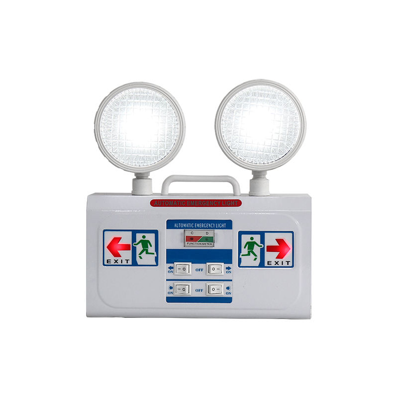 Buy Eurolux EL 268A White Automatic Double Heads LED Rechargeable ...