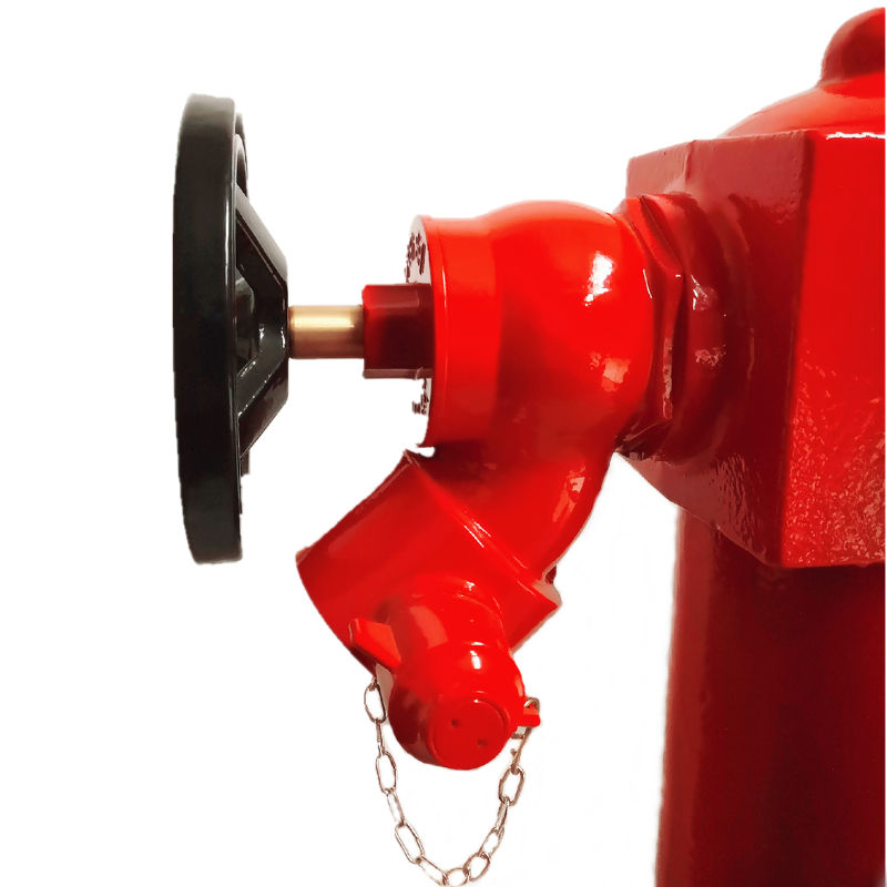 TPFH2 Two Way Pillar Fire Hydrant equipment Heavy Duty Wet Barrel Fire ...