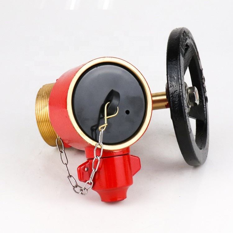 Buy FHLV4 Fire Hydrant Landing Valve Brass and Cast Iron body Fire Hose ...