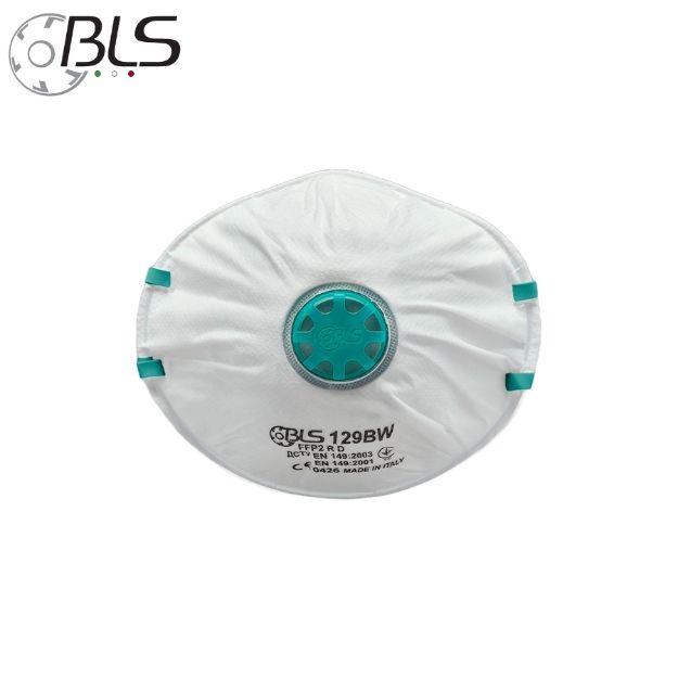 Buy BLS 129BW FFP2 NR D Disposable Cup Shaped Particulate Respirator ...