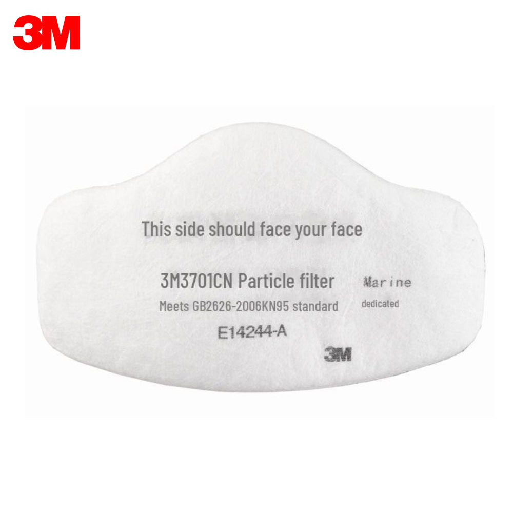 Buy 3M 3701CN Replacement KN95 Cotton Filter for Half Face Respirators ...