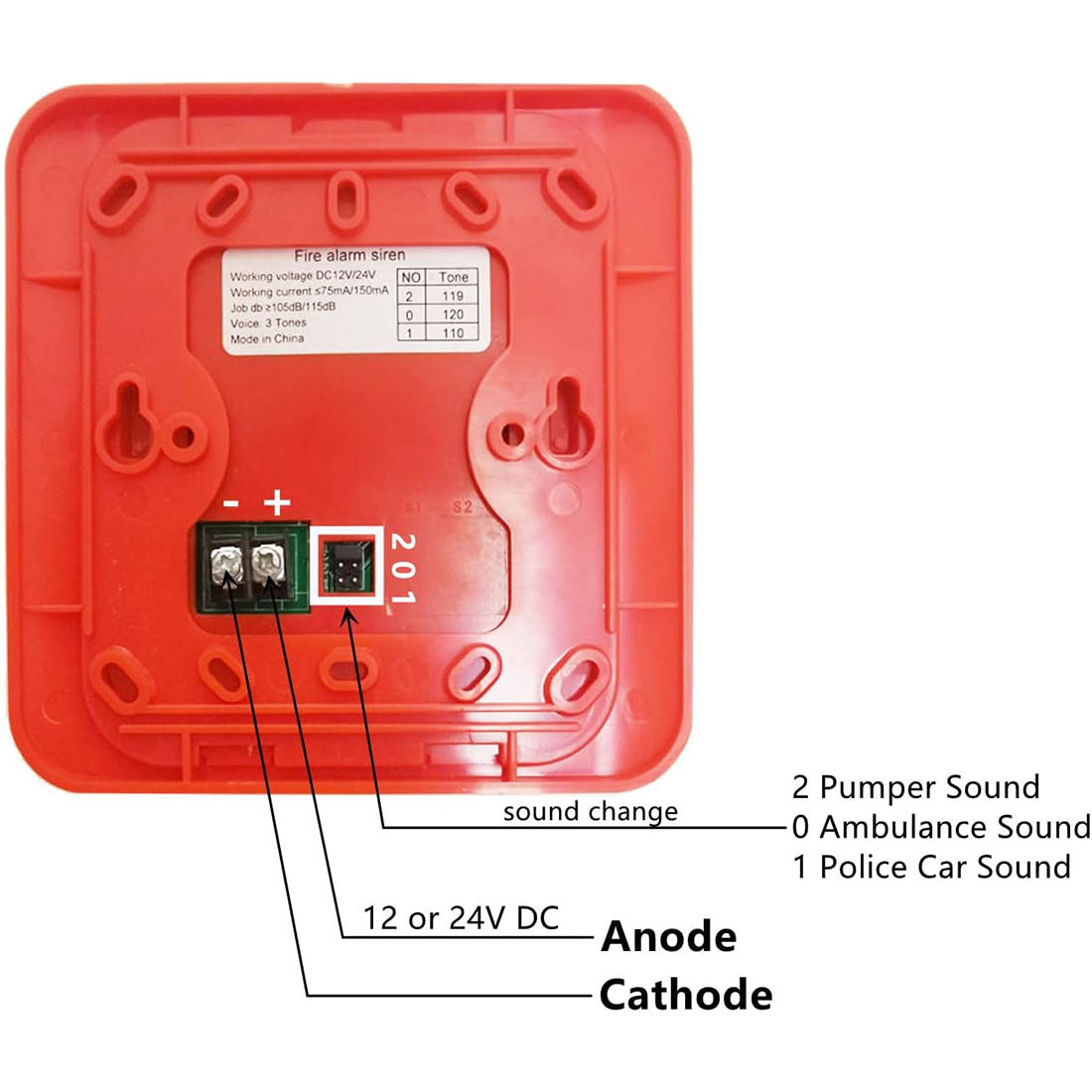 Buy Conventional CFA23 Fire Alarm Sounder With High Intensity LED ...