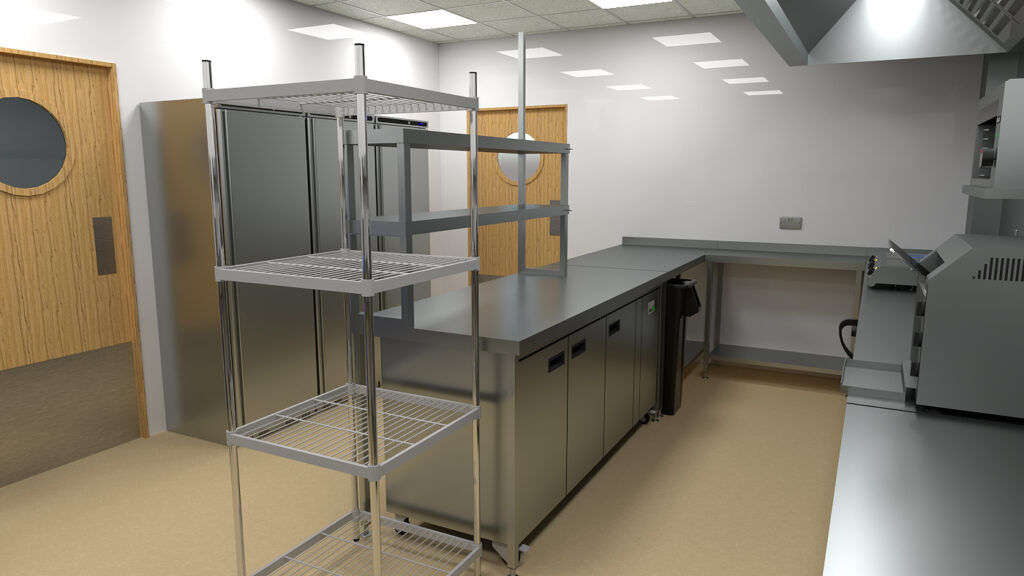 Premier Commercial Kitchen Projects - Catering Centre 01518300043