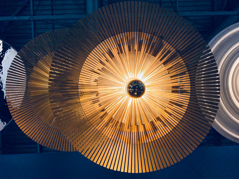 Radar Interior Lamps in Glass and Brass | Inspire by Mohd