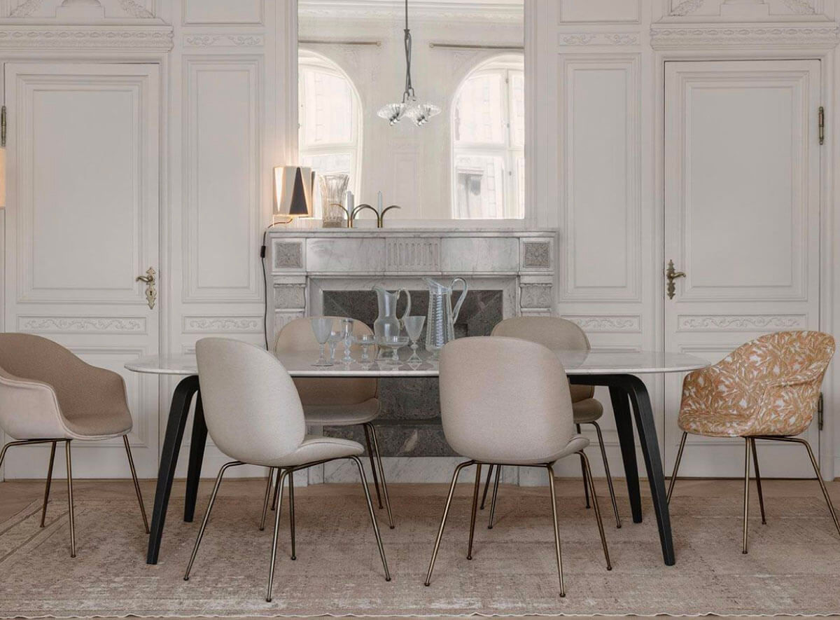 Guide to the right number of chairs for the table | Inspire by Mohd