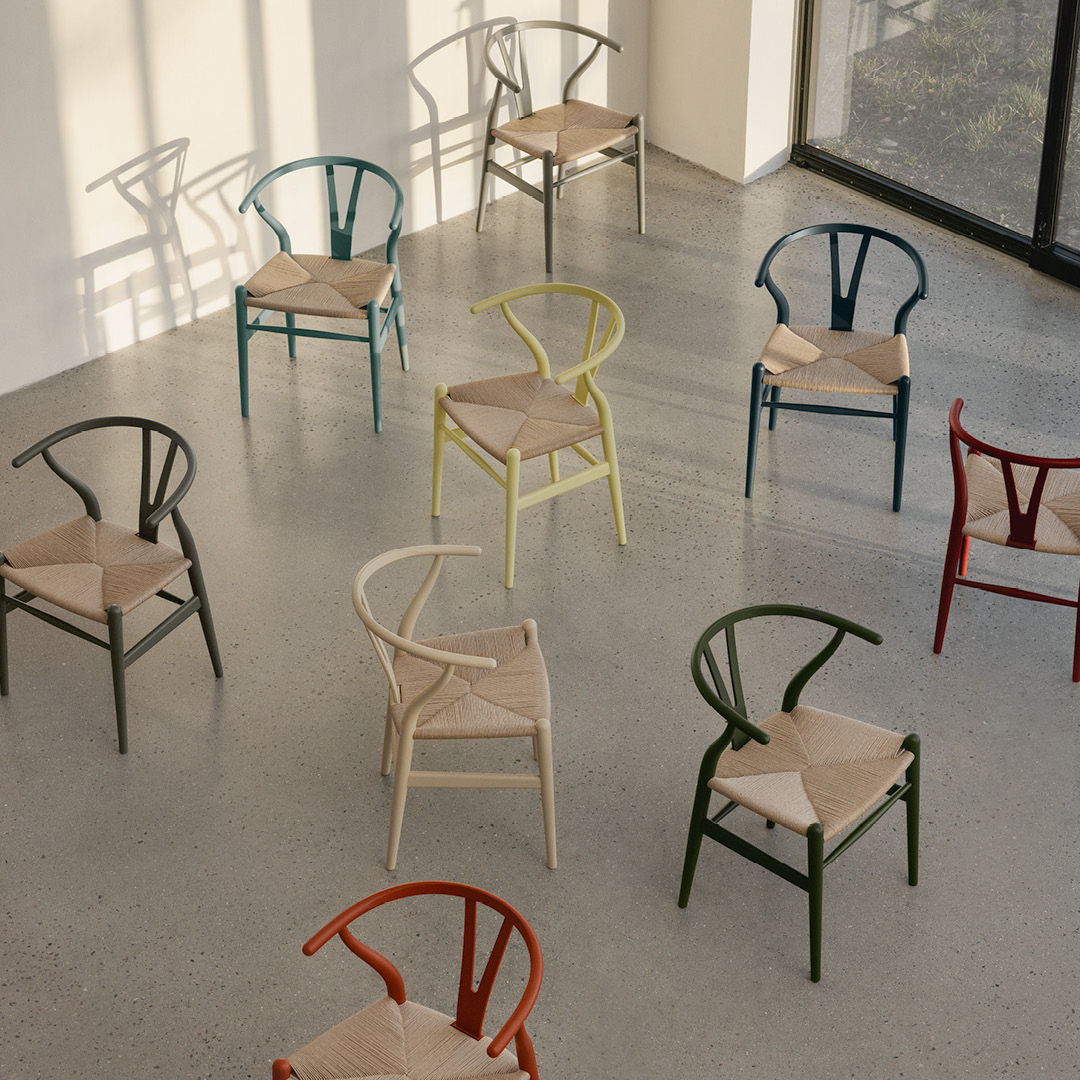 The new Colors of the CH24 Wishbone Chair | Inspire by Mohd