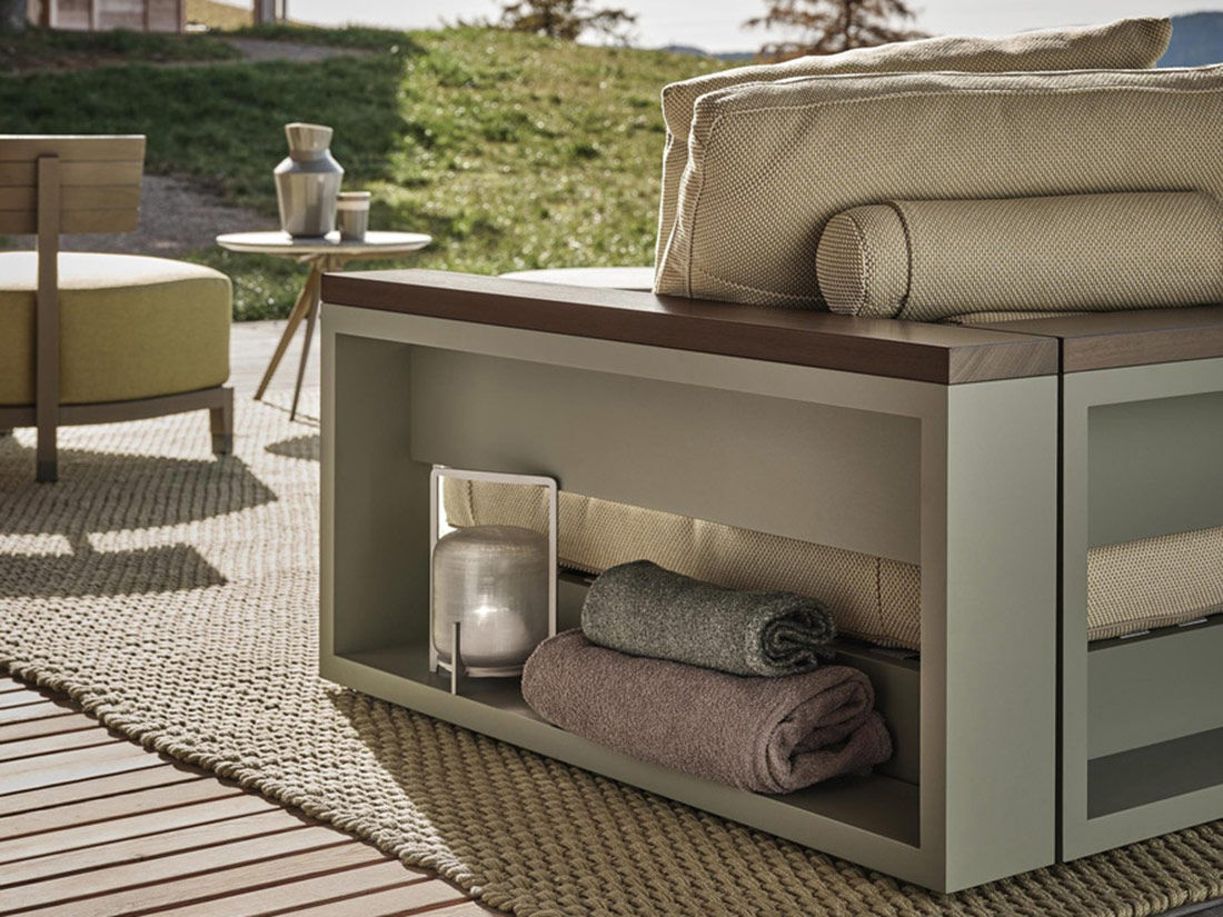 The Right Shape of Outdoor Modular Sofas | Inspire by Mohd