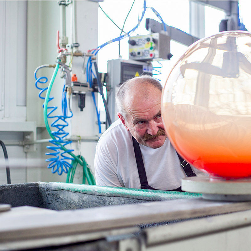 Glass becomes precious in the new Bomma lamp collection. | Inspire by Mohd