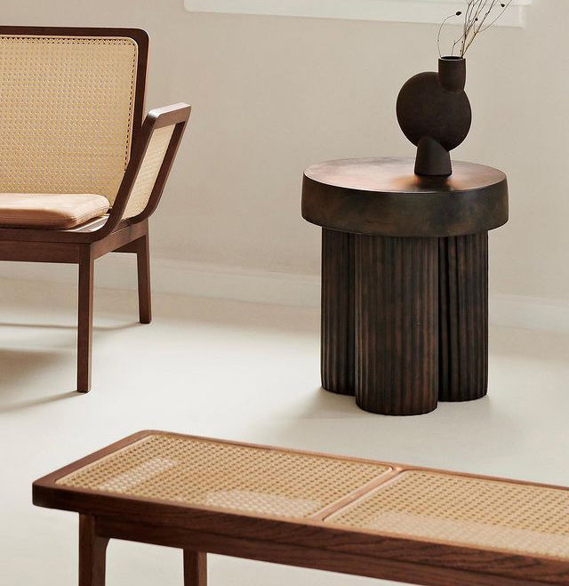 Furnishing the home with the colors of the earth. | Inspire by Mohd