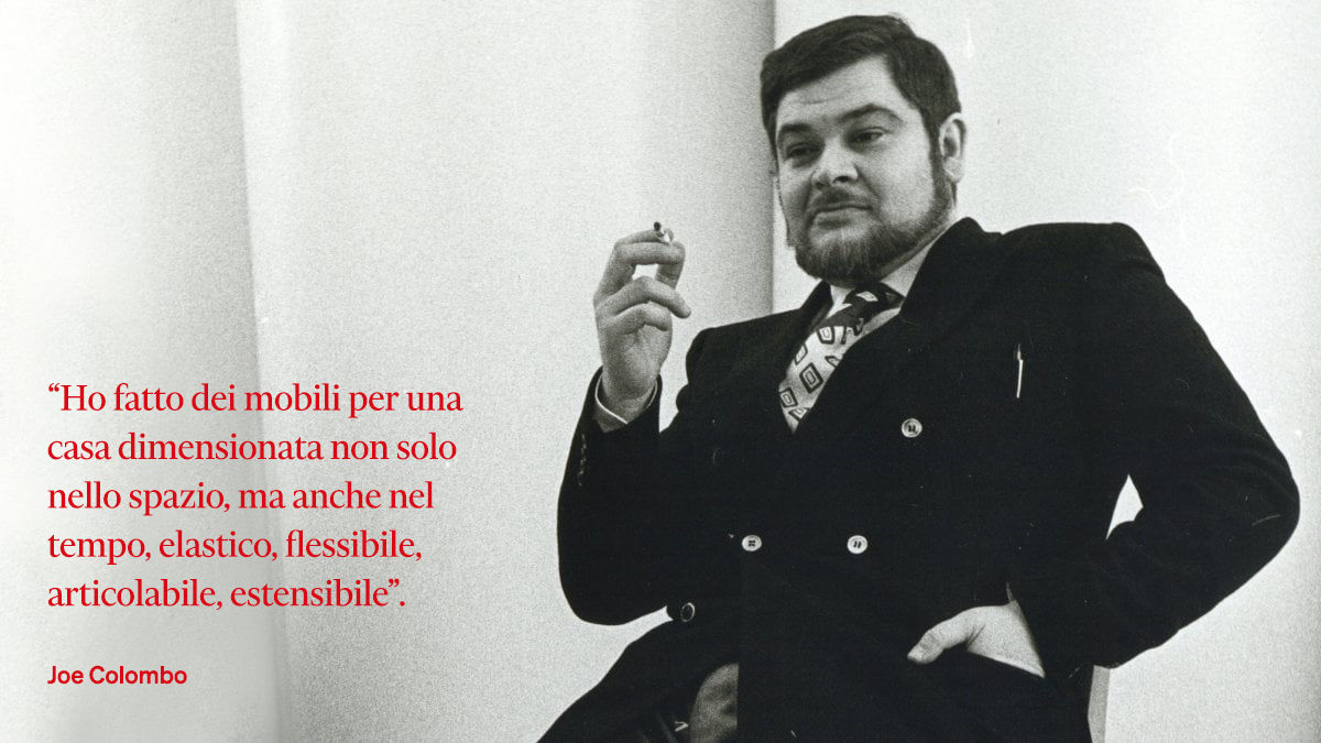 Joe Colombo: the designer who foresees the future. | Inspire by Mohd