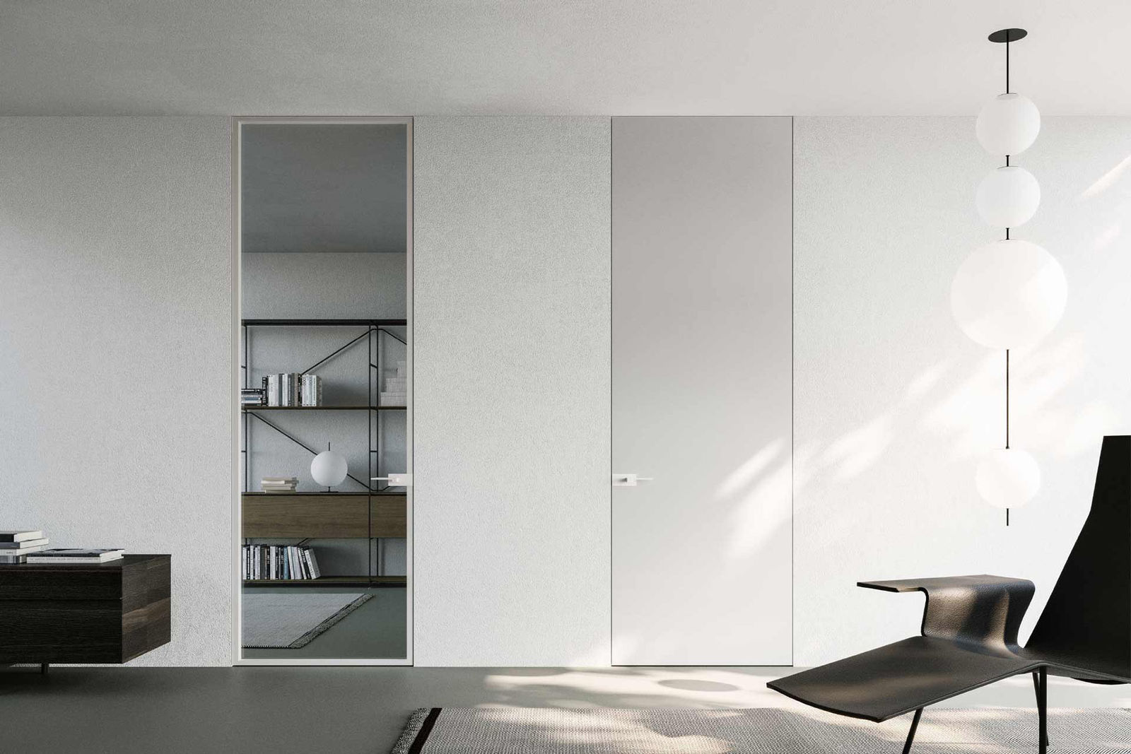 Flush-to-wall Doors, Invisible Beauty | Inspire by Mohd