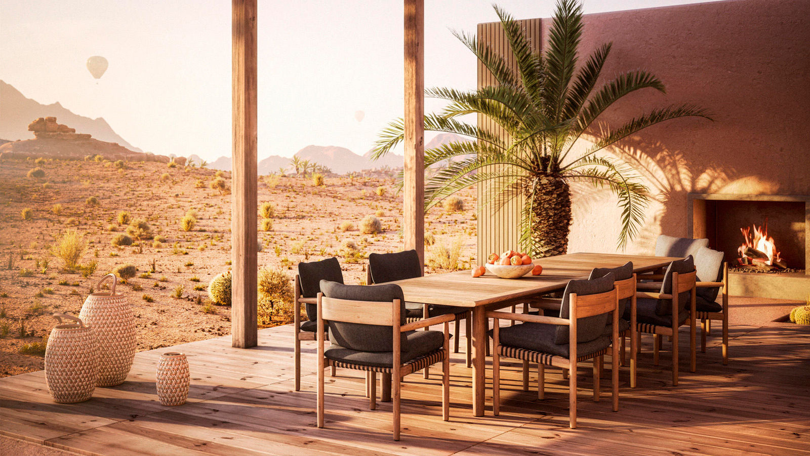 Gli ambienti naturali ispirano l'arredo outdoor | Inspire by Mohd