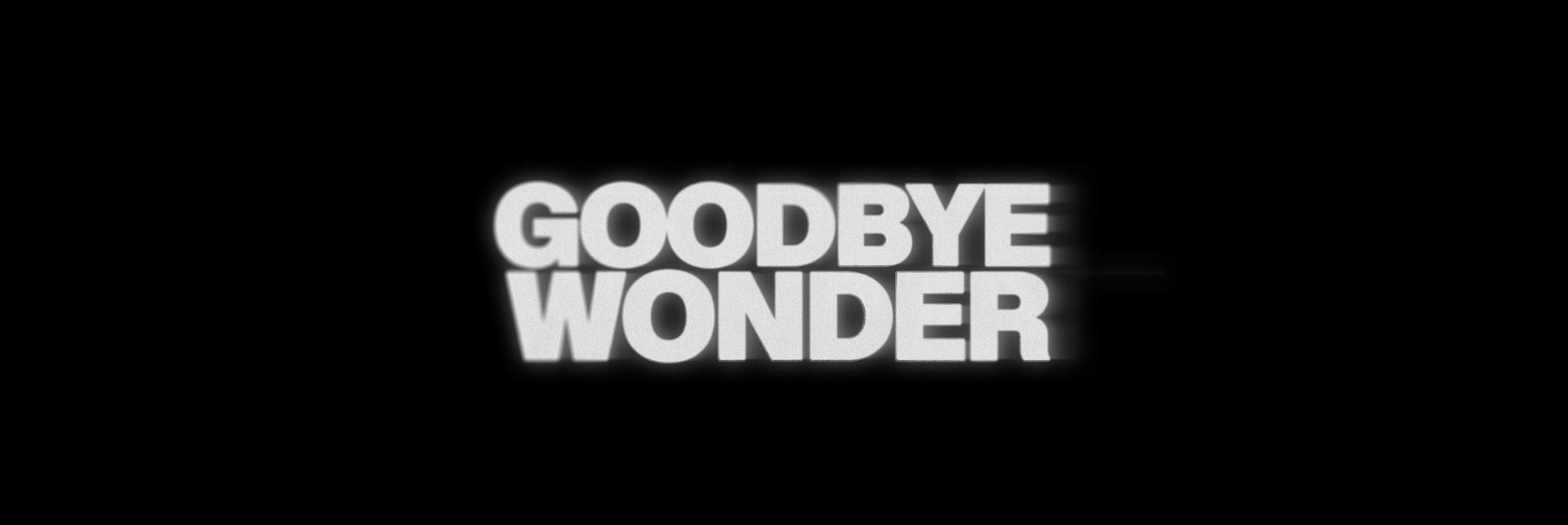 Goodbye Wonder | VI.BE