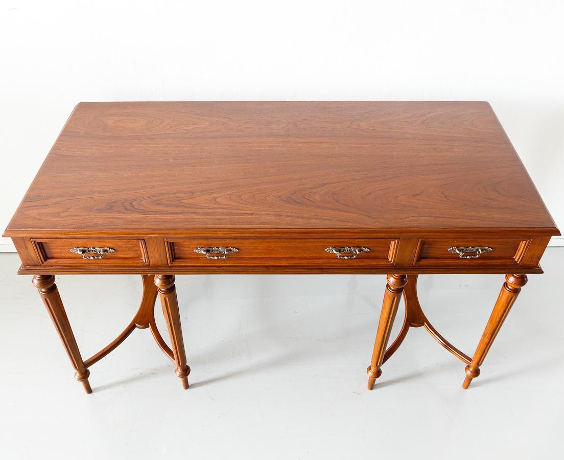 Antique British Colonial Console Table - The Past Perfect Collection