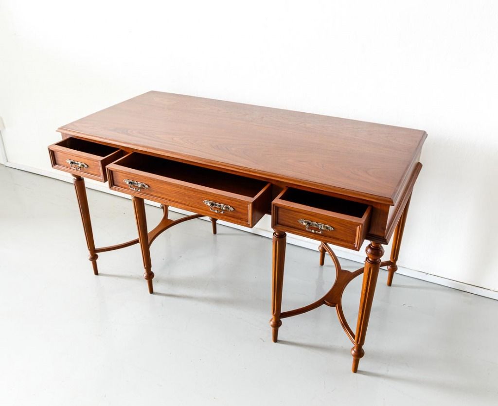 Antique British Colonial Console Table - The Past Perfect Collection