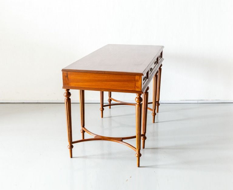 Antique British Colonial Console Table - The Past Perfect Collection