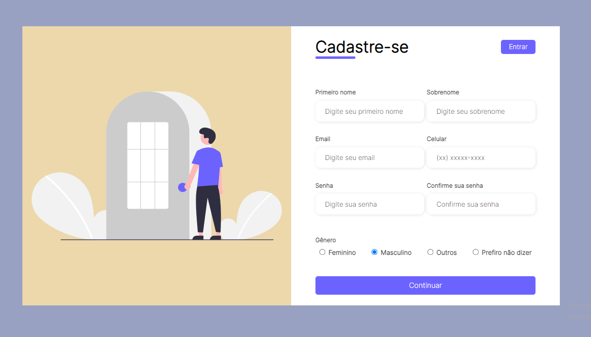 GitHub - mrsmatheus/RegistrationForm: Formulário de Cadastro Responsivo